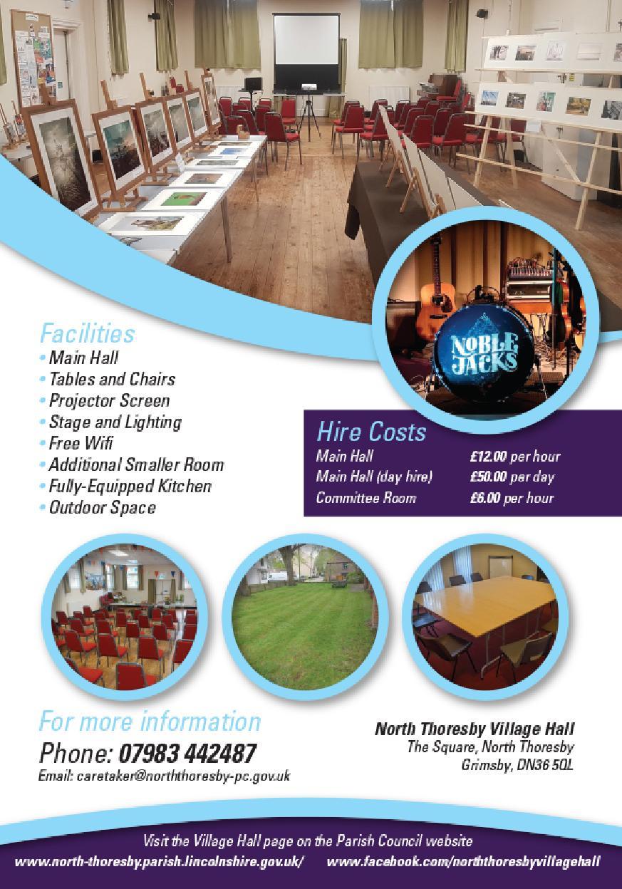 Village Hall – North Thoresby, Waithe and Grainsby Parish Council